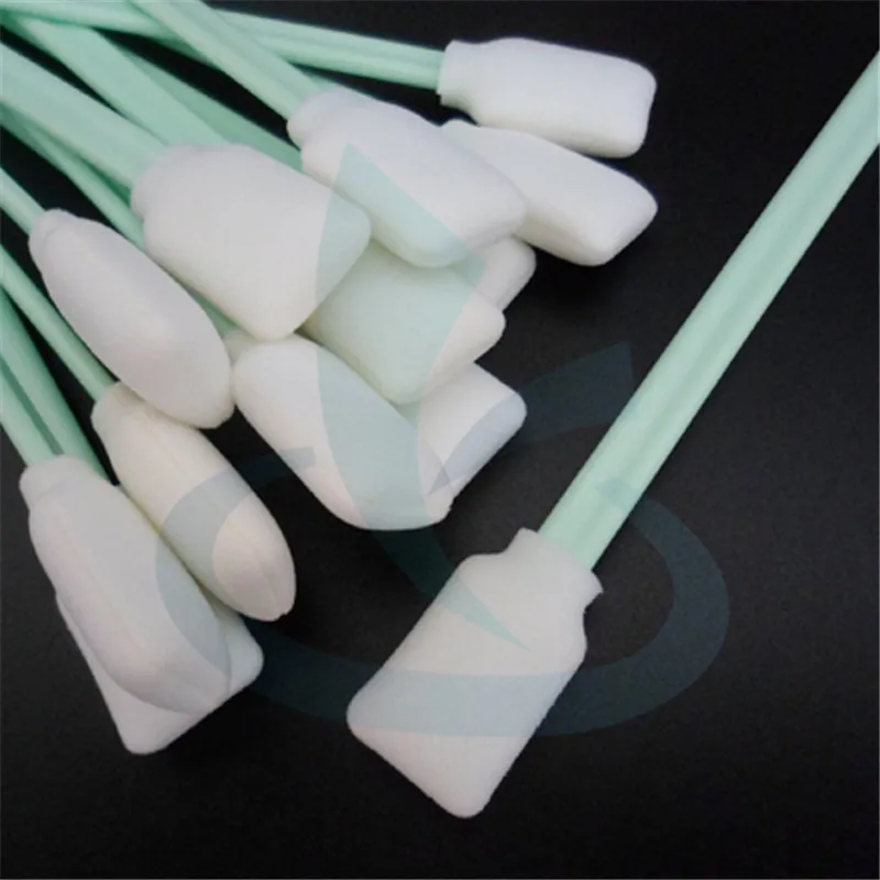50 Foam Tip Cleaning Swabs - Precision Applicators for Solvents, Inks ...