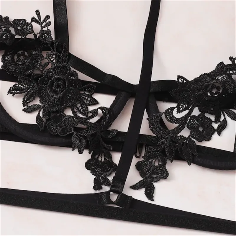 Femmes Sexy Lingerie Porno Soutien Gorge Ouvert Sous Vêtements