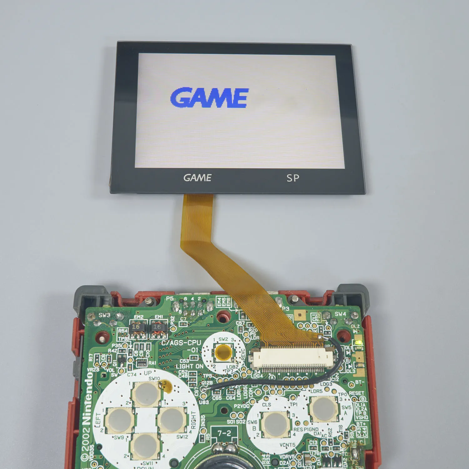 Retro Gameboy: Kit De Pantalla LCD LCD Laminado IPS Destacado De 5 ...