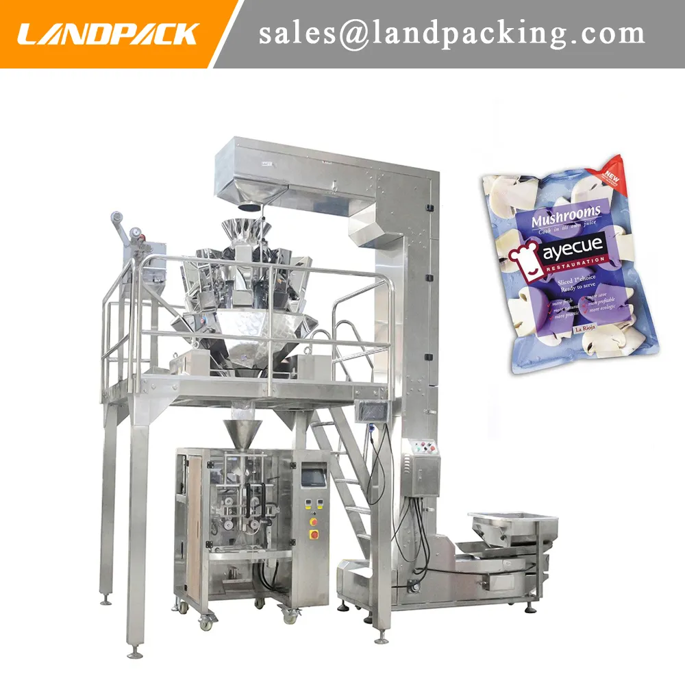 High-Speed Mushroom Packaging Machine - Automatic Vertical Form Fill ...