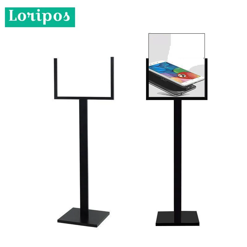 Wholesale Metal Black Poster Stand For Advertising Banner Support, POP ...