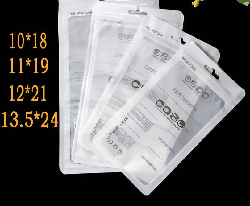 Clear Zipper Bags - Retail Packaging, Cell Phone Case Bags, Resealable ...
