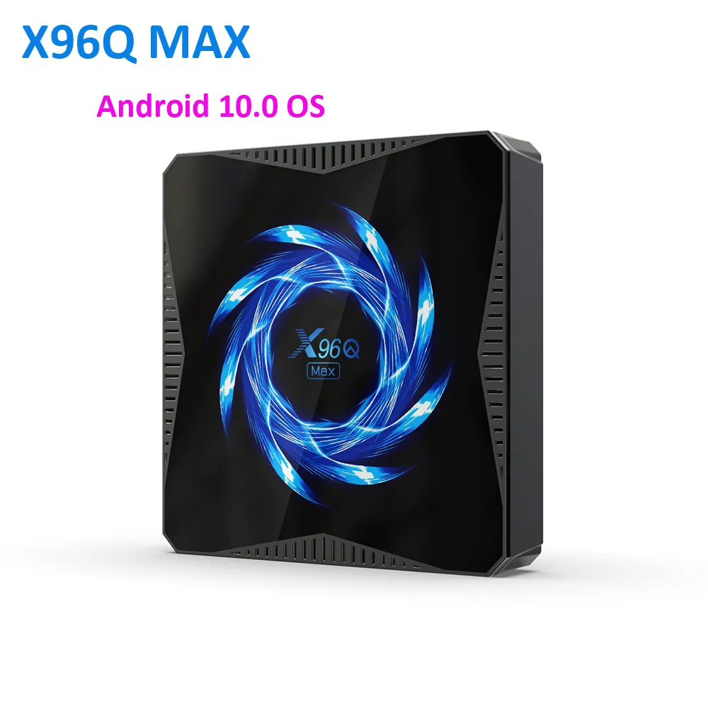 X96Q MAX Android TV Box, 4GB RAM 32GB ROM, Allwinner H616 Quad-Core CPU, 2.4G/5G WiFi, Bluetooth ...