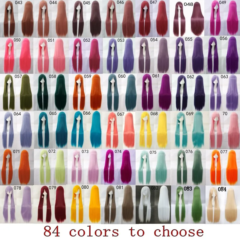 Anime Hair Color Chart