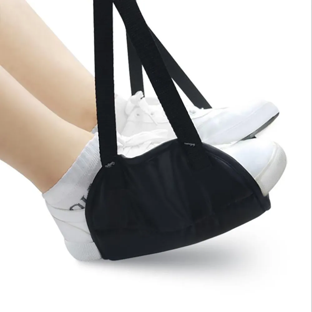 Comfy Foot Hammock: Adjustable Memory Foam Foot Rest for Office, Home ...
