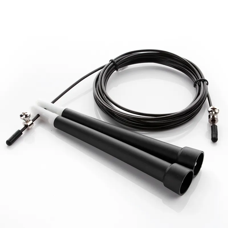 Professional Skipping Rope: Adjustable Steel Cable Jump Rope With Fast ...