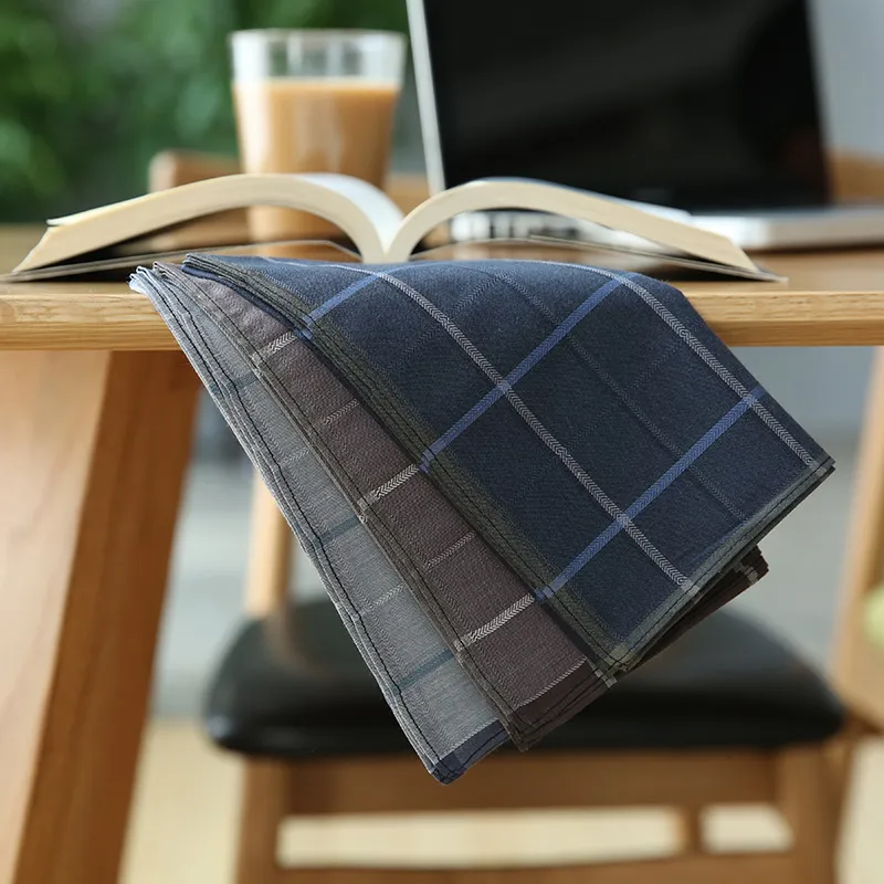 Mens Cotton Handkerchiefs 43x43cm Cotton Handkerchief For Men, Classic ...