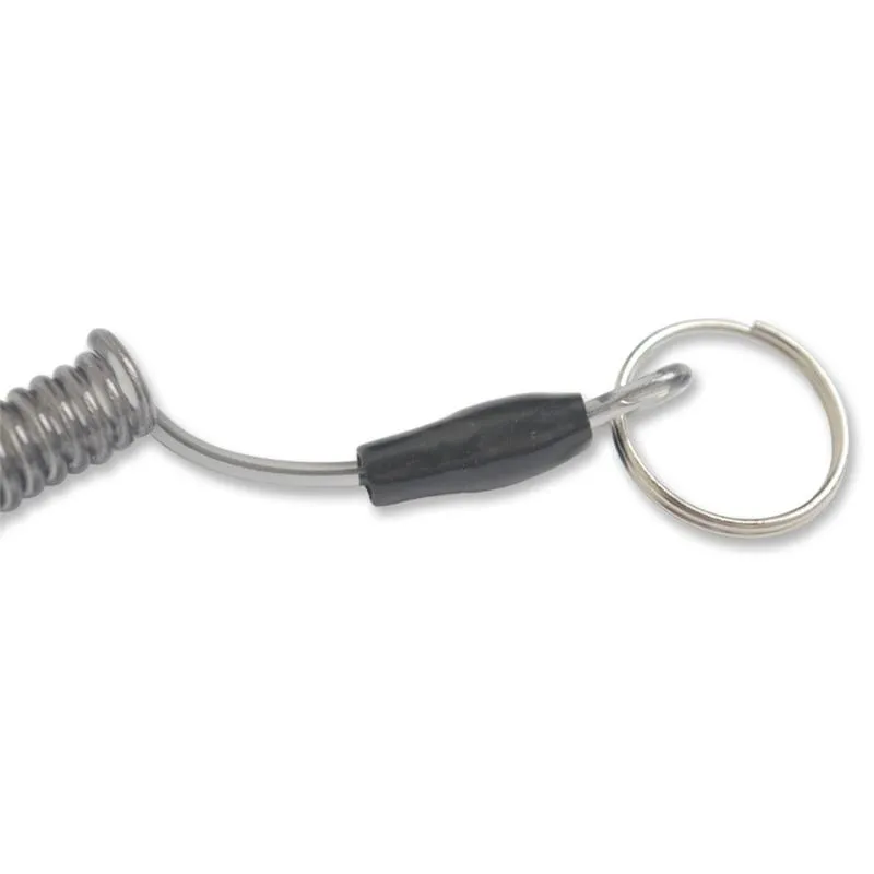Key Holder Keychain With Anti Lost Retractable Rope Carabiner Ring Clip ...
