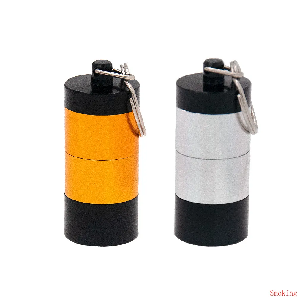 4 Layer Portable Metal Pill Case For Dry Herb And Herbal Vaporizer Dab ...