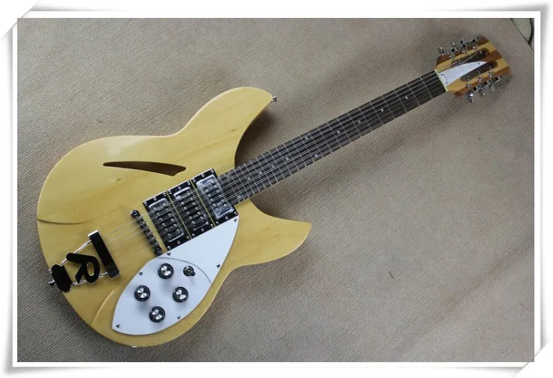Customizable Semi Hollow 12 String Electric Guitar With Rosewood ...