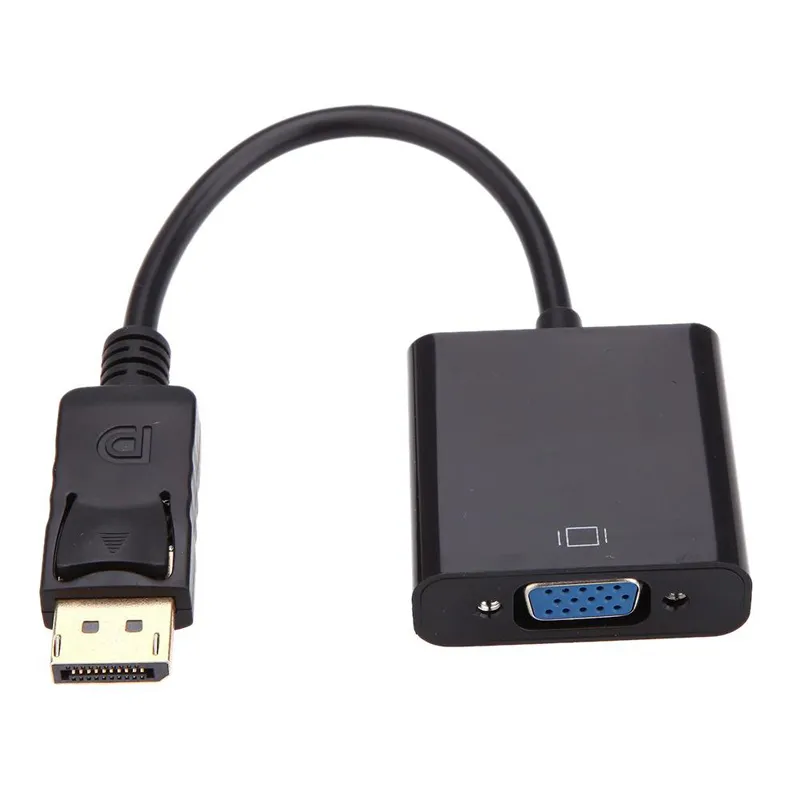 DisplayPort to VGA Adapter - DP Male to VGA Female Converter Cable for ...