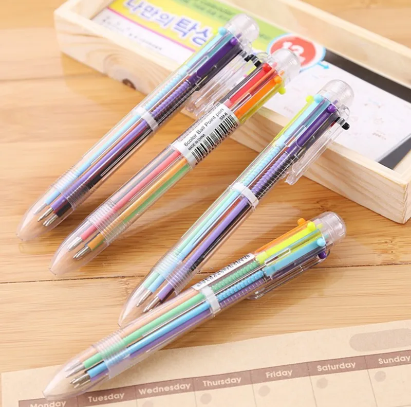 Wholesale Colorful Multicolor Ballpoint Pen With Highlighter Perfect ...
