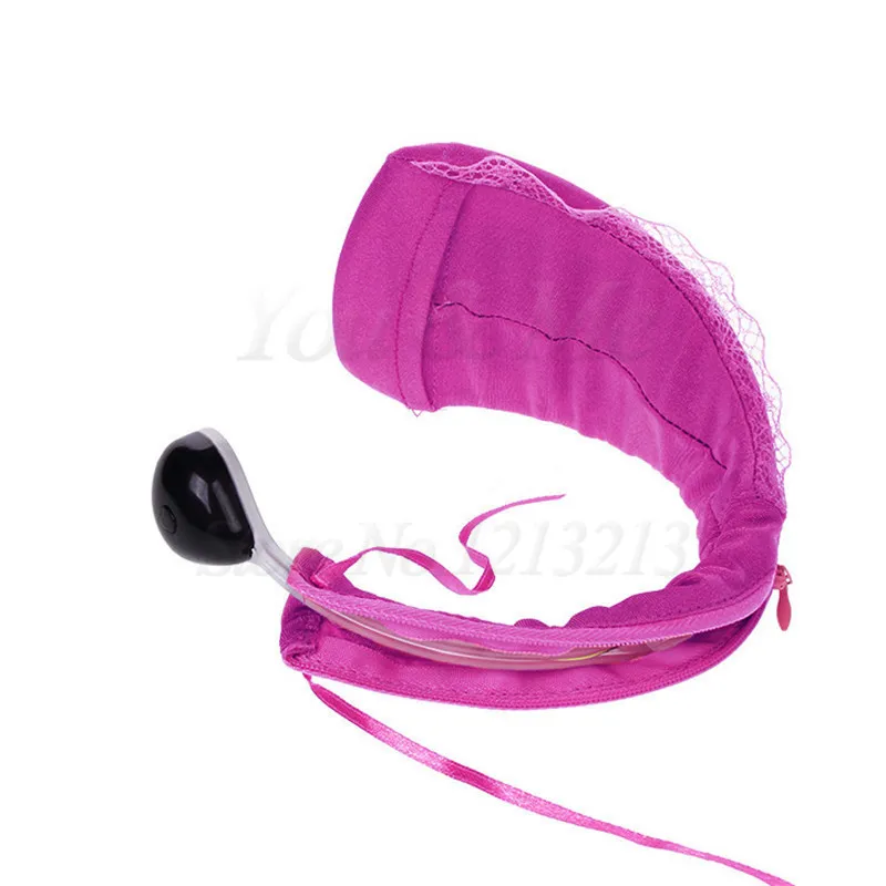 10 Speed Invisible Wearable C String Vibrating Panties Female Underwear Strapon Clitoral ...