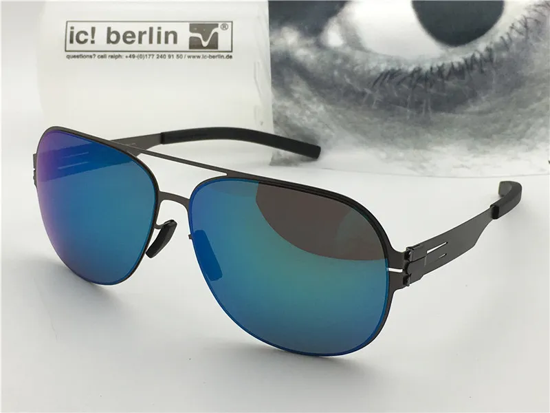 Luxury Germany Designer Prescription Aviator Sunglasses IC Model ...