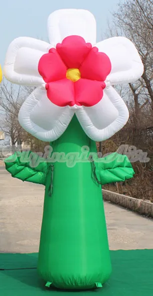 Customized 3m Multicolor Flower Inflatable Sunflower For Event/Stage ...