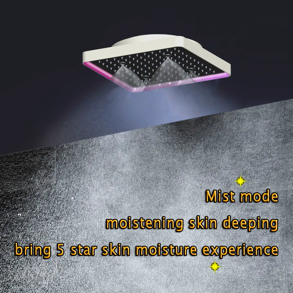 LED Ceiling Shower Head Square 12 Inch SUS304... From Cncoming, $180.91 ...