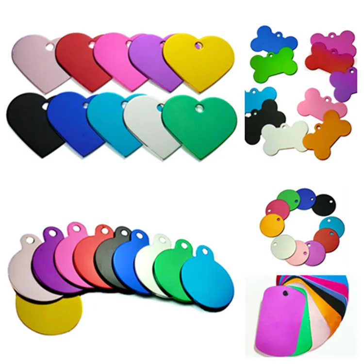 Blank Aluminum Dog Tags Metal Pet ID Tags For Dogs,... From Tina310, $0 ...