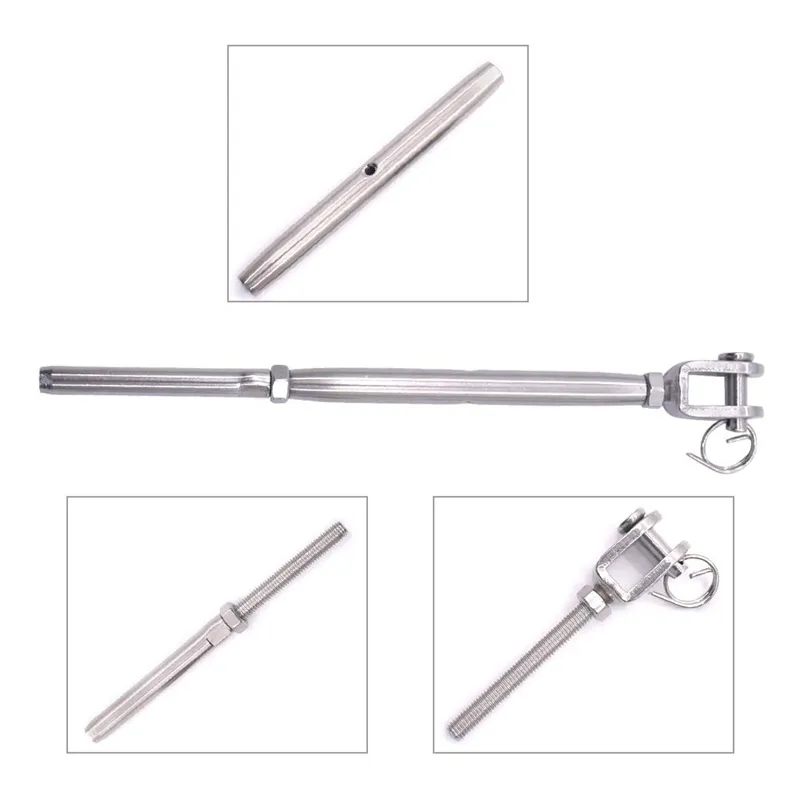 Wholesale Adjustable T316 Stainless Steel Deck Cable Track Kit With ...