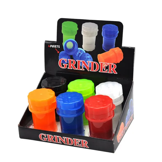 DHgate.com:4-Piece Plastic Herb Grinder with Secure Twist Lock System ...