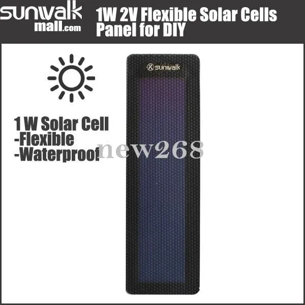 DHgate.com:Flexible Solar Panel Kit - 5PCS 0.5W 2V Amorphous Silicon ...