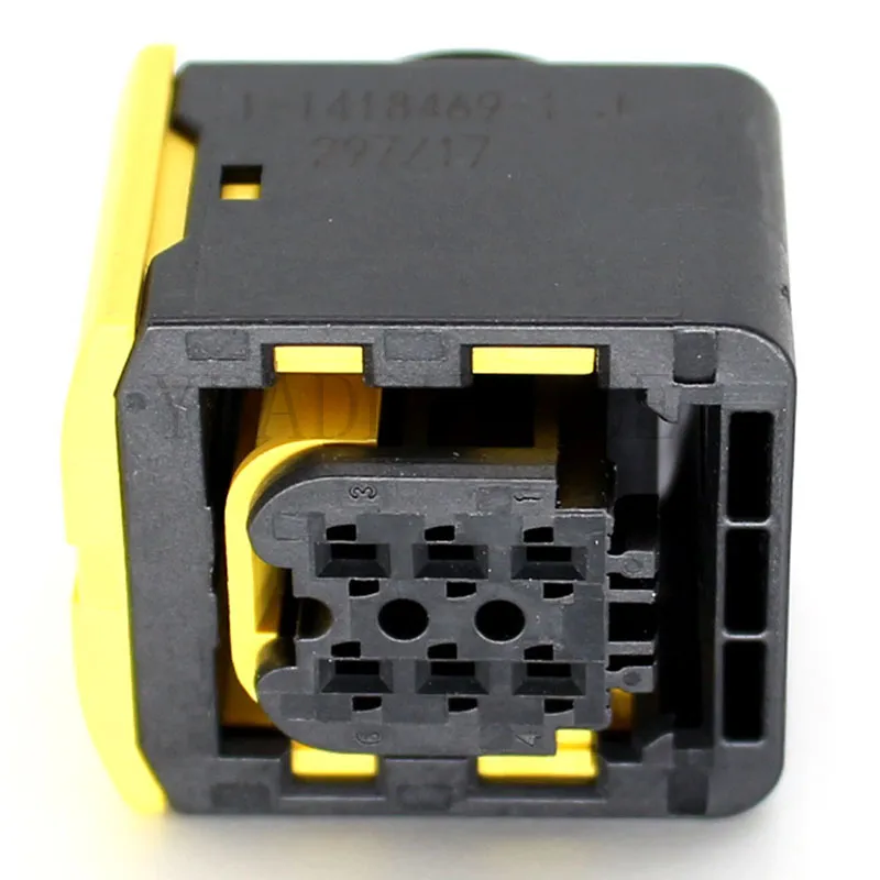 Te Connectivity Female Tyco Pa66 Amp 6 Pin Automotive Electrical ...