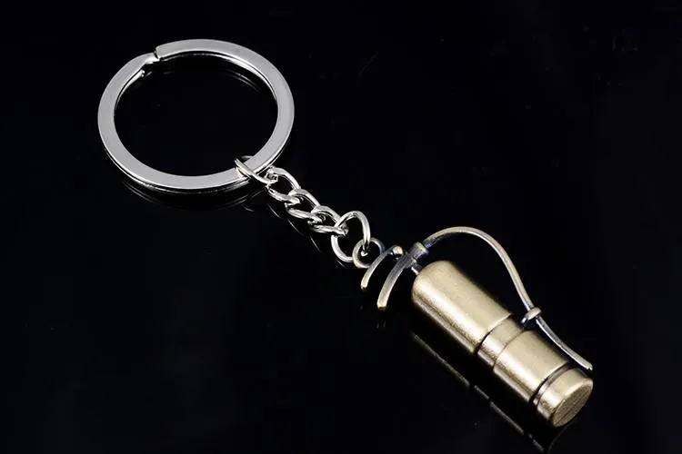 Automotive Keychain 3D Fire Extinguisher Metal Keyring High Quality Car ...
