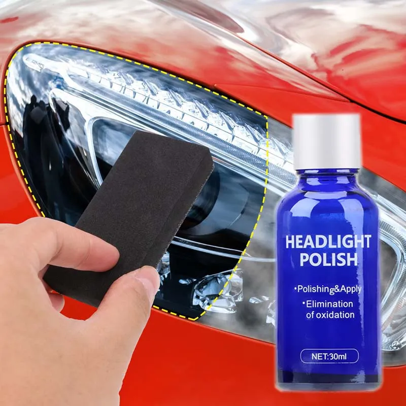 Premium Headlight Restorer Kit - Car Glass Scratch Repair & Oxidation ...