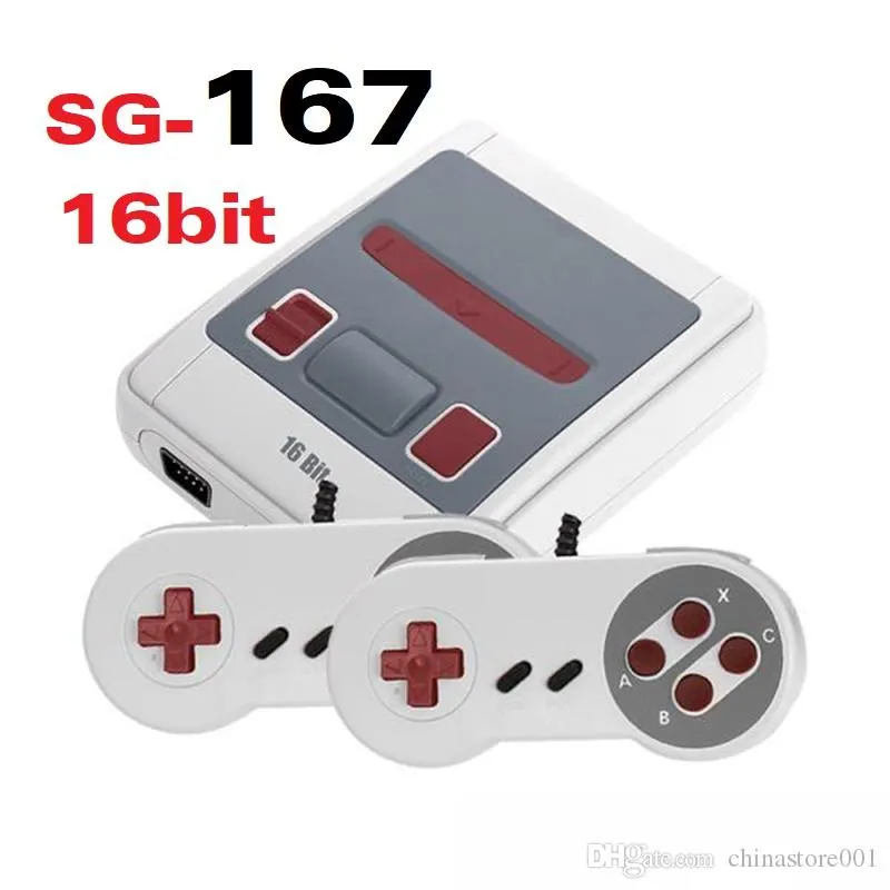 16bit Super Mini MD Consola De Videojuegos SG167 SG167 SG 167 16 Bit ...