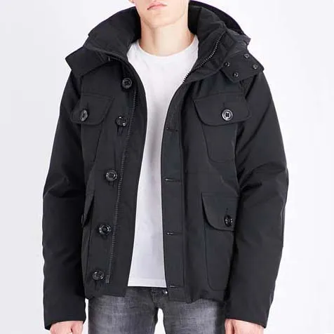 Premium Winter Hooded Parka for Men: Warm Outdoor Coat, Classic Design ...
