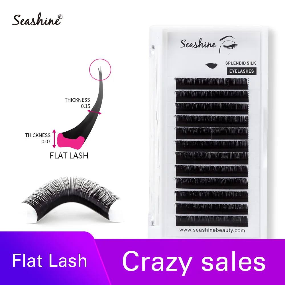 Individual Lashes: Premium Flat Ellipse Eyelash Extensions, Soft Touch ...