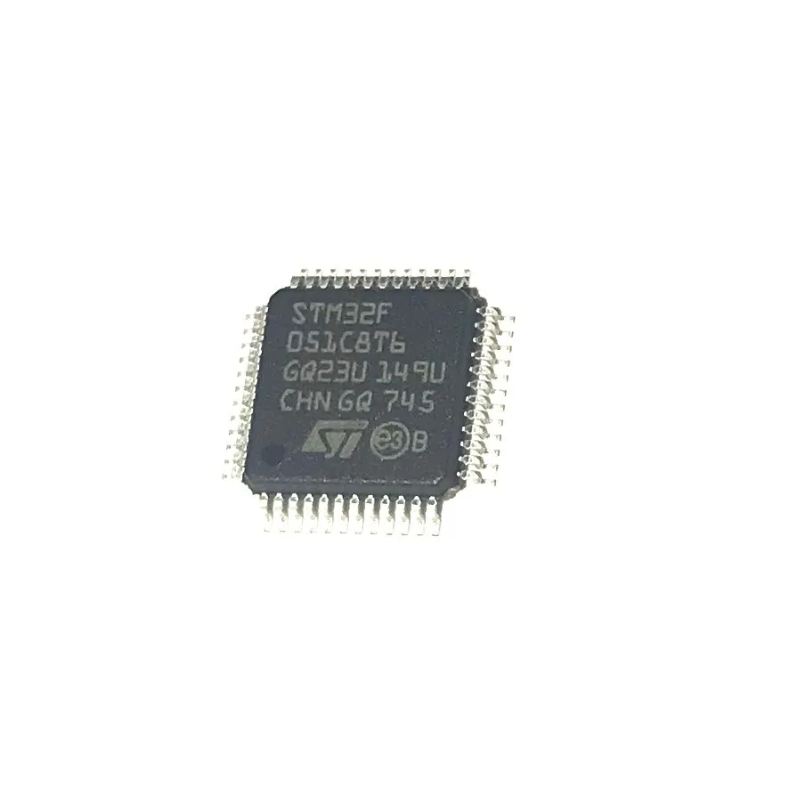STM32F051C8T6 32-Bit ARM Cortex M0 MCU 64kB Flash 48-Pin LQFP SOP ...
