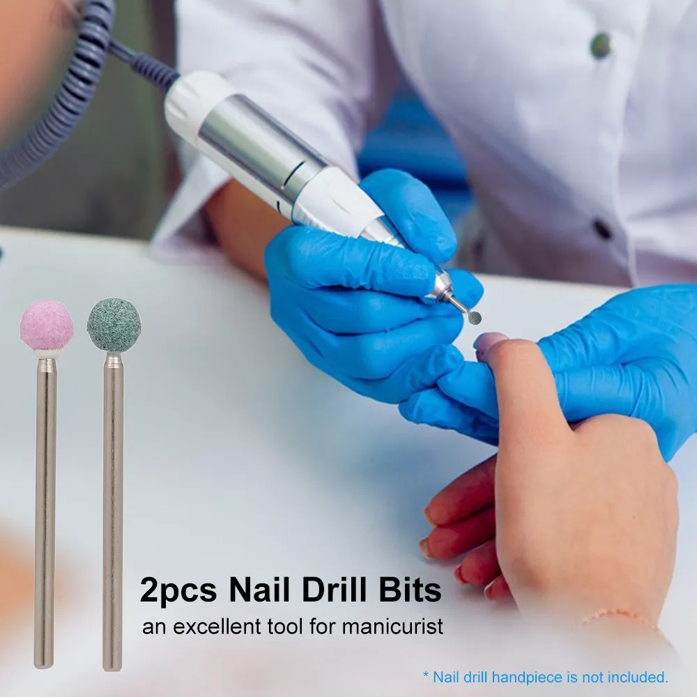 DHgate.com:Professional Nail Drill Bits Ball Head Stone Milling Cutter ...