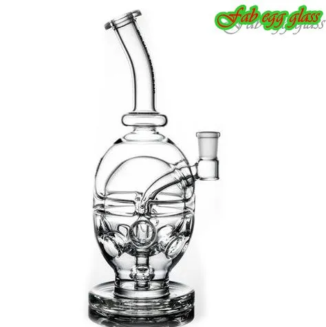 Bulk Order 2020 Fab Egg Glass Bong With Skull Design, Dual Functions ...