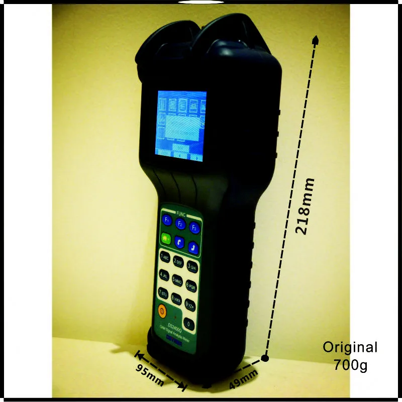 Wmint DS2400T Terrestrial Signal Level Meter DVB T/T2/C Digital TV ...