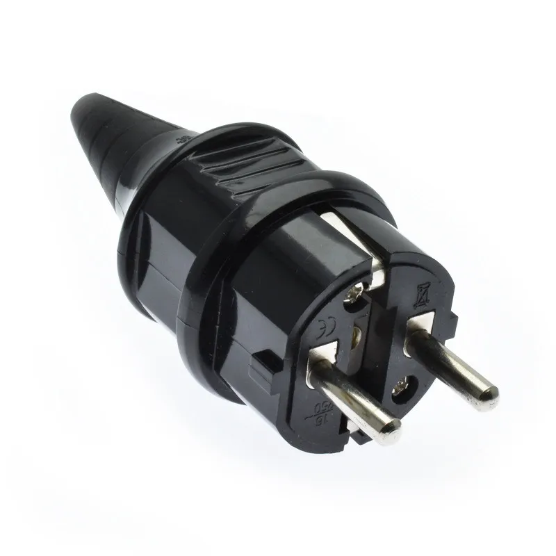 DHgate.com:EU Black/White Detachable Power Plug - 16A 220V 250V ...