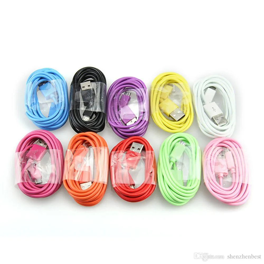1M 2M 3M Micro V8 Data Sync Charging USB Cable Cord Wire for Android ...