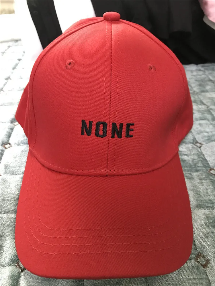 Adjustable Black Brooklyn Red Baseball Cap For Men And Women Hip Hop ...