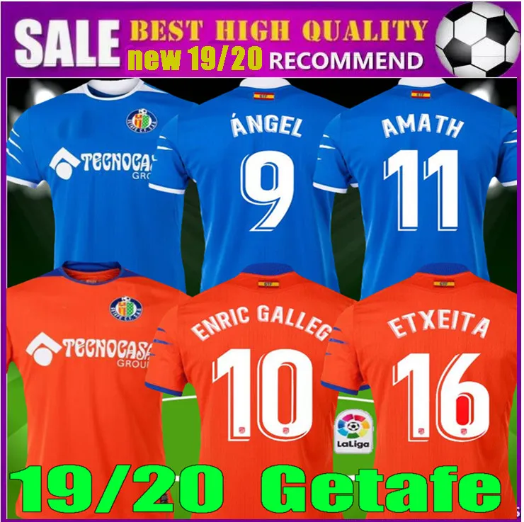 New 19 20 Getafe CF Soccer Jerseys 2019 2020 ANGEL Enric Gallego Raúl ...