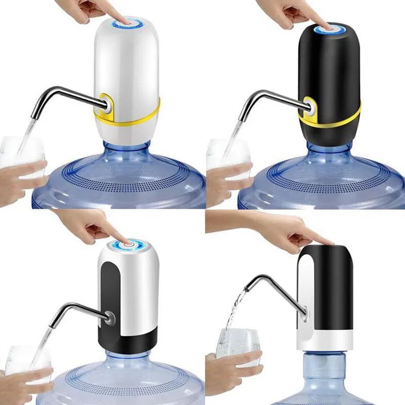 Portable USB Electric Water Bottle With Automatic Drinking And Auto Usb ...