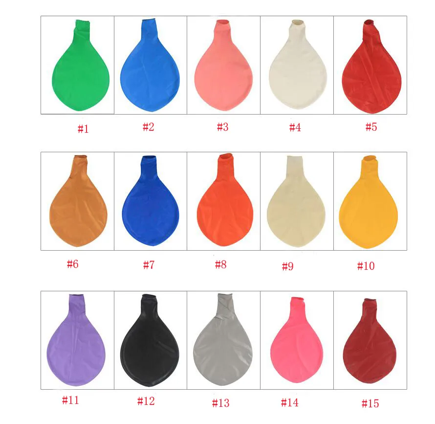 Giant 36 Inch Latex Balloons - Colorful Helium Balloons for Wedding ...