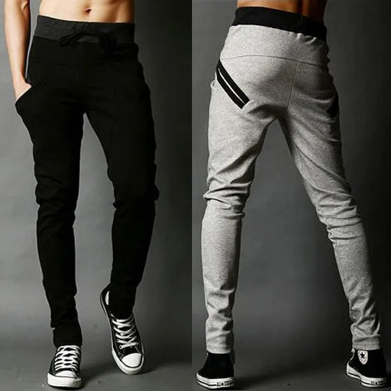 New Men's Hip Hop Sweatpants Fitness Joggers 2020 Spring Male Side ...