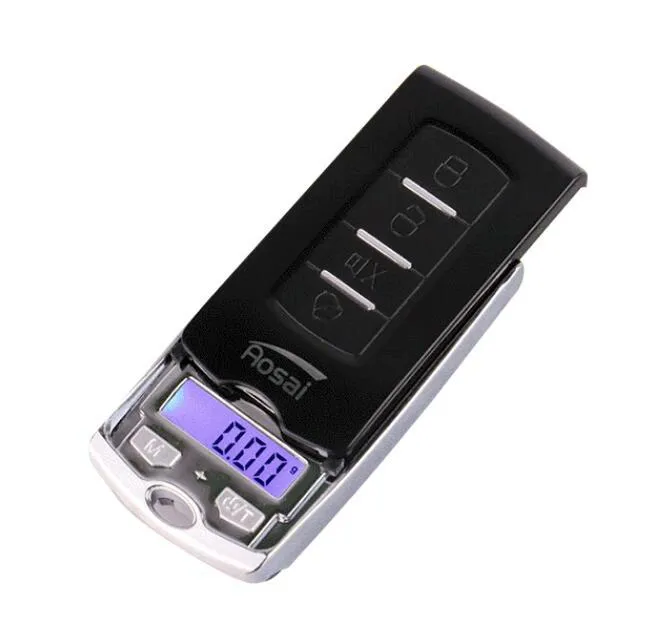 Portable digital jewelry scale 200g 0.01g precision LED electronic ...