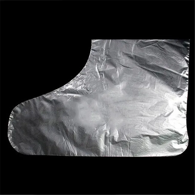 Disposable Plastic Shoe Covers - One-Off Foot Booties for Pedicure ...
