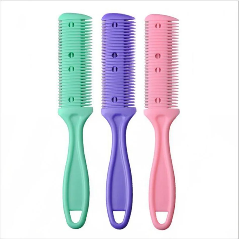 Simple Hair Cutting Razor Comb Handle Simple Hair Cutting Razor Cutting ...