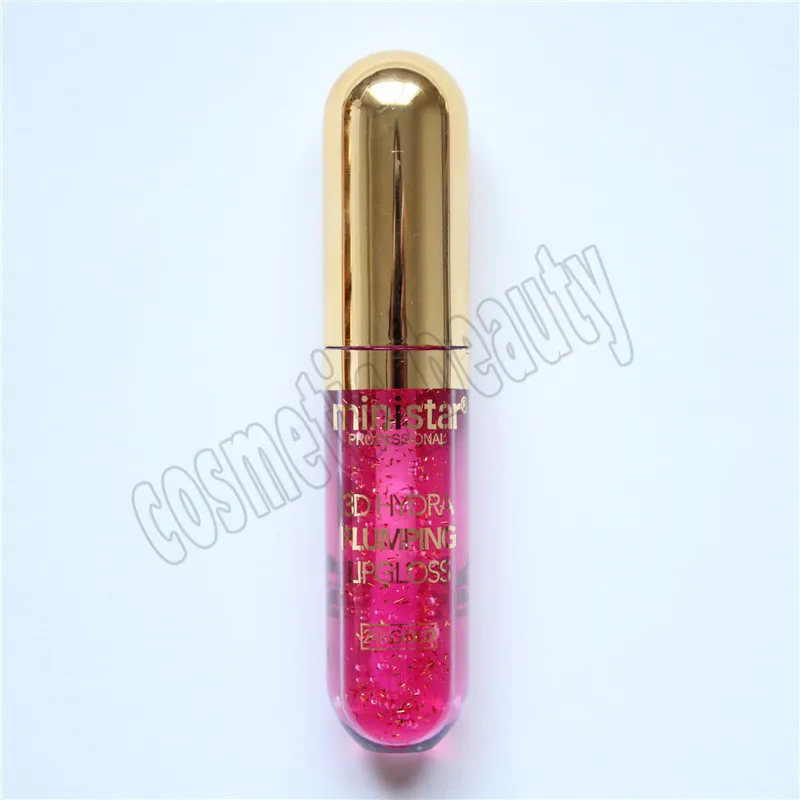 .Ministar Belleza Brillo Labio Plumper Brillo 24k Lentejuelas De Oro ...