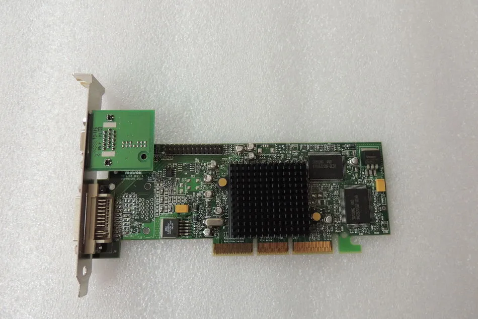 Reliable AGP Graphics Card - Matrox G550 32MB, Affordable Upgrade for ...