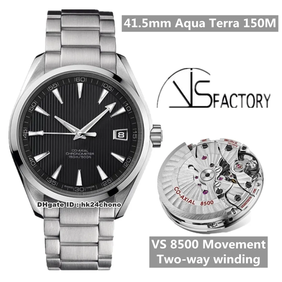 42mm Mens Watch, Stainless Steel Timepiece with Textured Black Dial and ...
