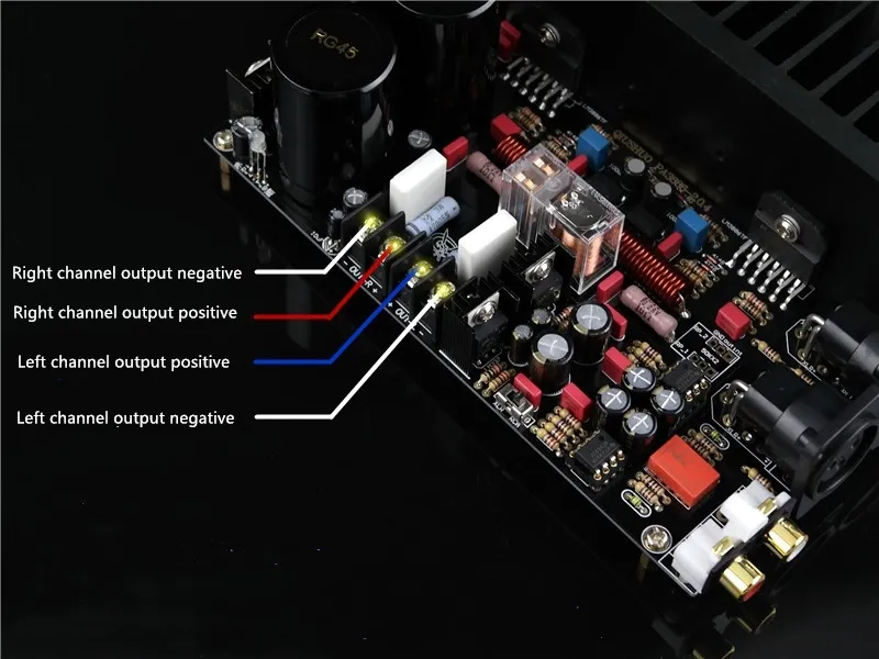 Premium Audio Amplifier Board: Dual Channel LM3886, Single-Ended XLR Input - Shop Now! from ...