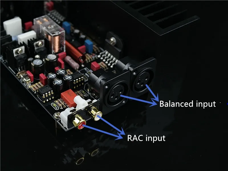 LM3886 Dual Channel Class T Power Amplifier Board Balanced XLR Input ...