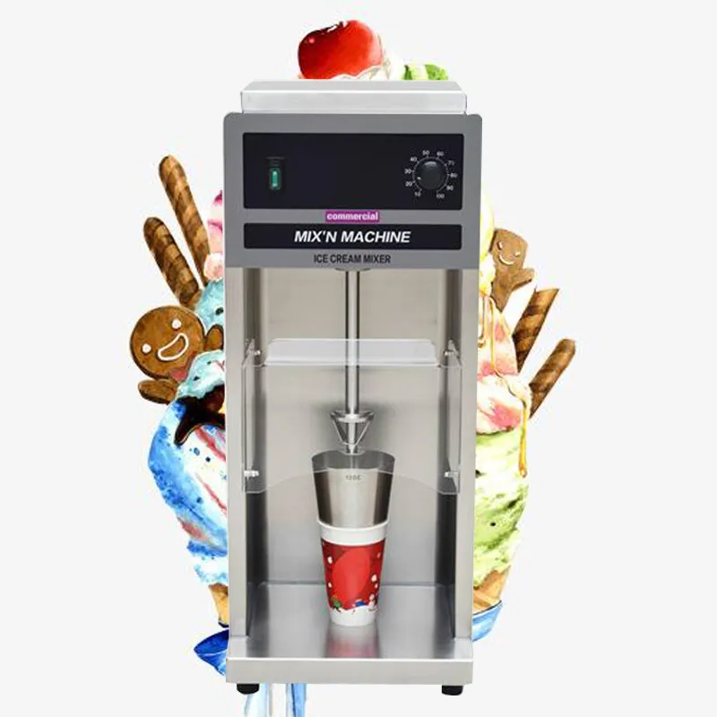 Commercial Milkshake Blender Mixer Shaker Stainless Steel Ice Cream ...